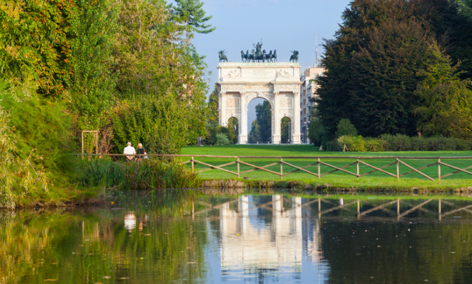Milano, Parco Sempione tra storia e leggende