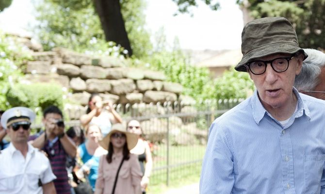 Woody Allen a Roma, con amore